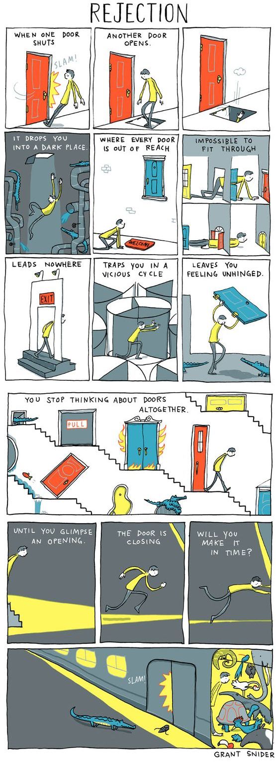 Cartoon: “Rejection” – TVWriter.Com