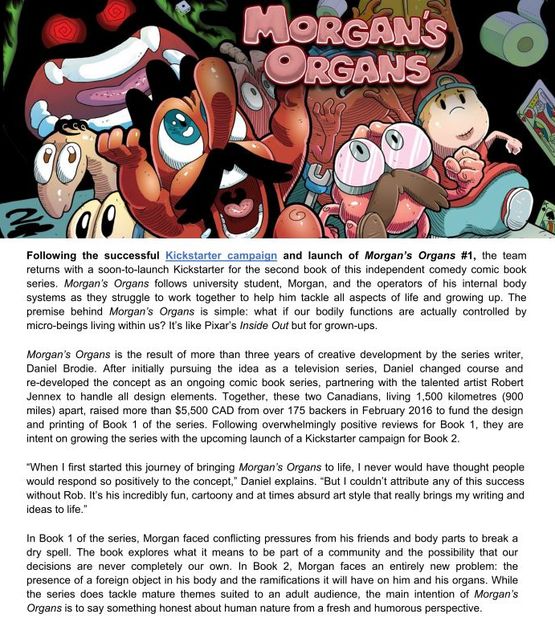 The Return of ‘Morgan’s Organs’ – TVWriter.Com