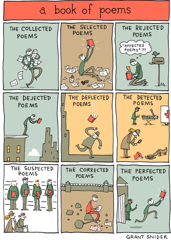 Cartoon: ‘A Book of Poems” – TVWriter.Com