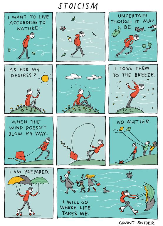 Cartoon: ‘Stoicism’ – TVWriter.Com