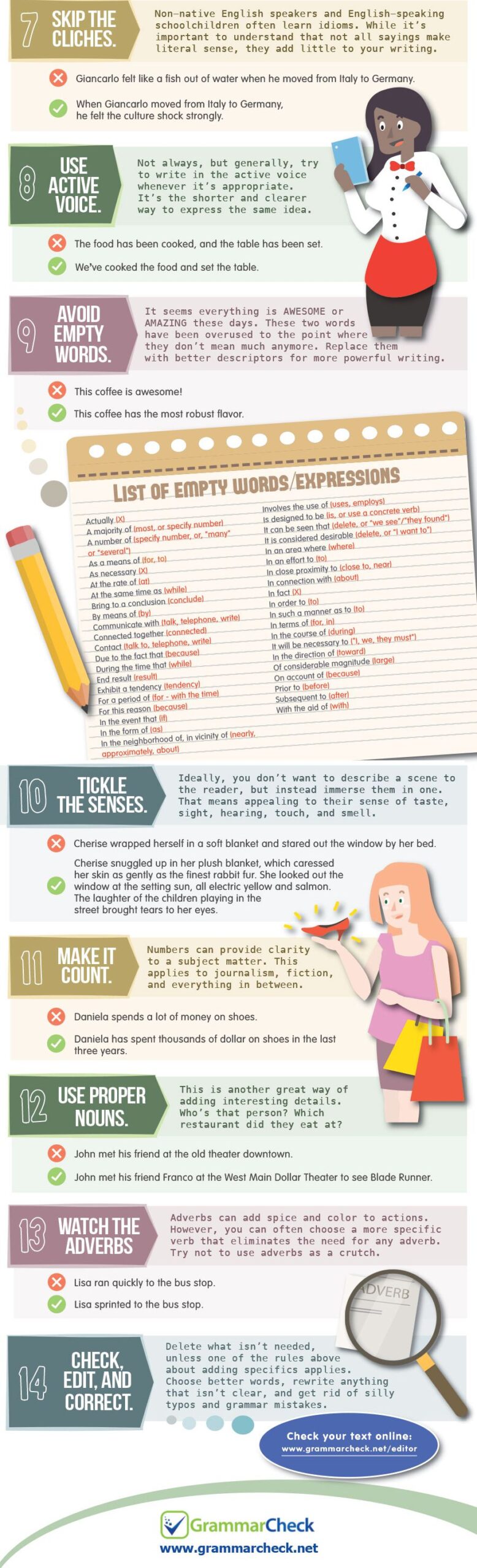 14 Tips and Tricks to Make Your Writing Stronger – TVWriter.Com